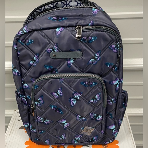 lug | Bags | Nwt Lug Roadster Backpack Butterfly Grey | Poshmark